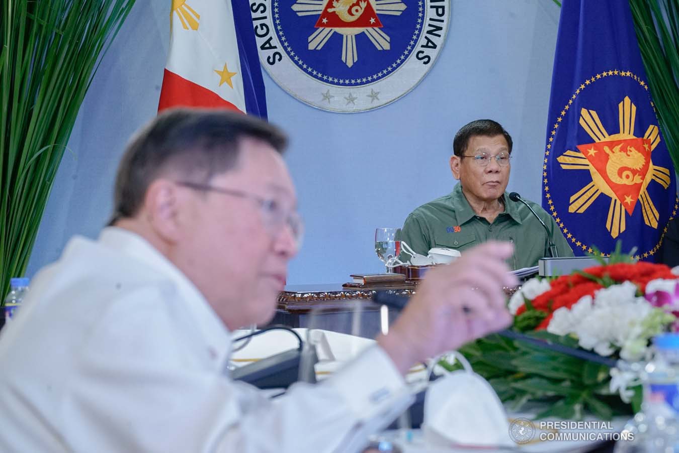 Finance Secretary Carlos Dominguez Iii Gives Updates To President