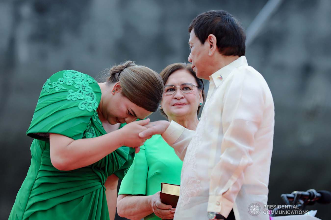 President Rodrigo Roa Duterte Attends The Inauguration Of Her Daughter
